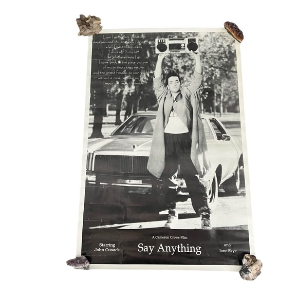 Vintage | Art | Vintage Say Anything Movie Poster | Poshmark
